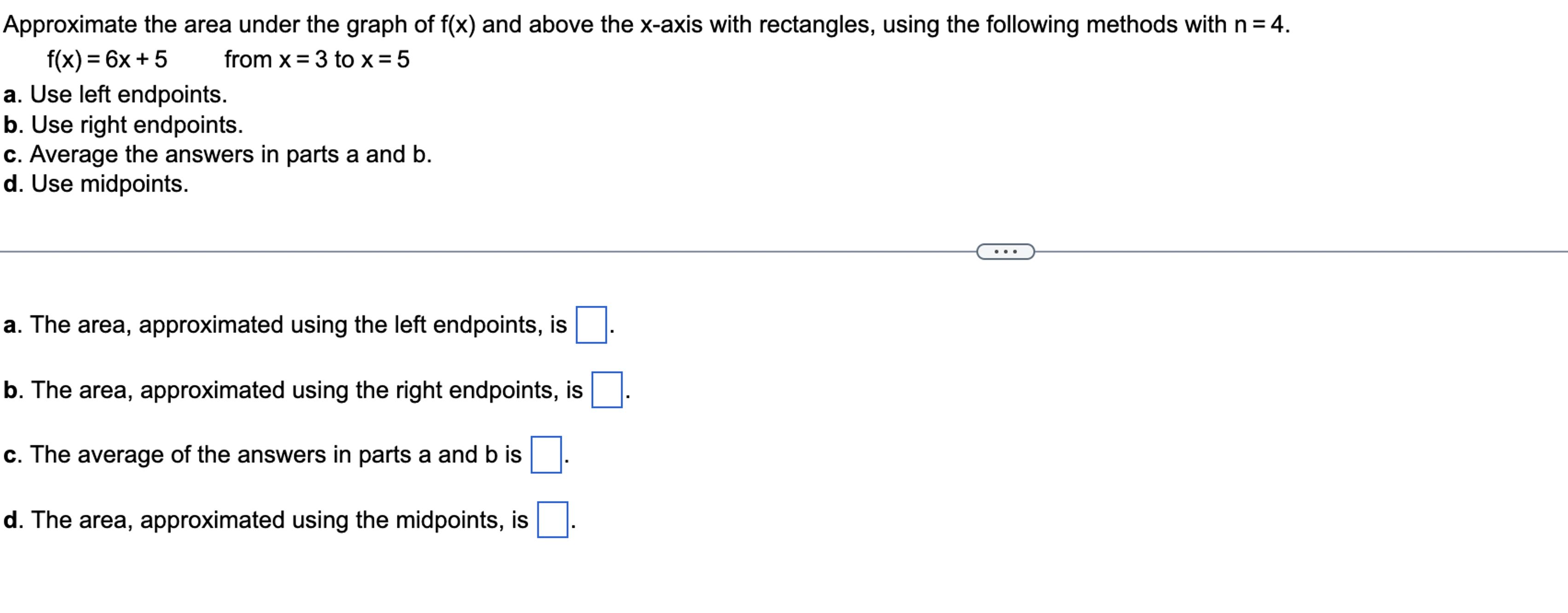 Solved Approximate the area under the graph of f(x) ﻿and | Chegg.com