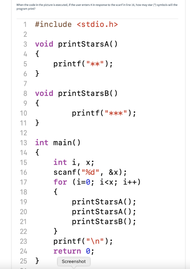 Solved When the code in the picture is executed, if the user | Chegg.com