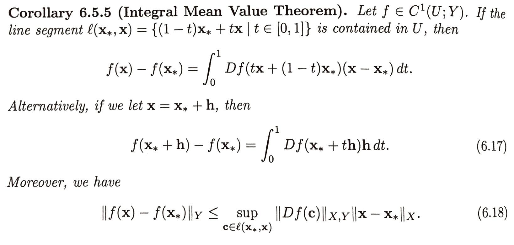 Solved Corollary 6.5.5 (Integral Mean Value Theorem). Let f | Chegg.com