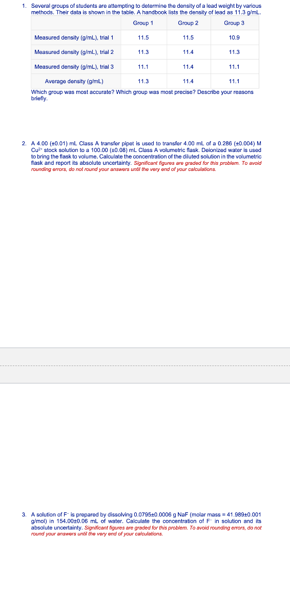 Solved methods. Their data is shown in the table. A handbook | Chegg.com