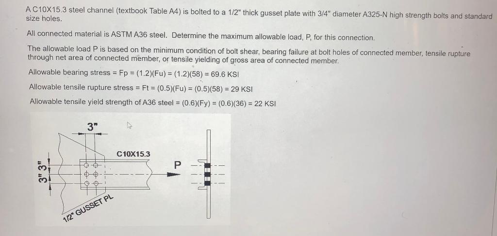 Solved Table A4 Structural Steel-American Standard Shapes | Chegg.com