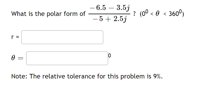Solved What is the polar form of | Chegg.com