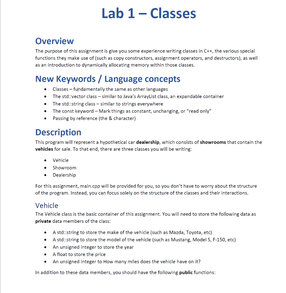 Solved Need help with c++ HW. please post with different | Chegg.com