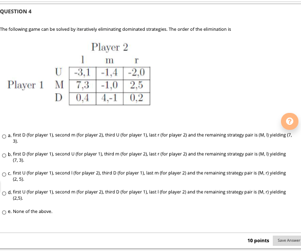 Solved Question 1 10 Points Save Answer In The Following 