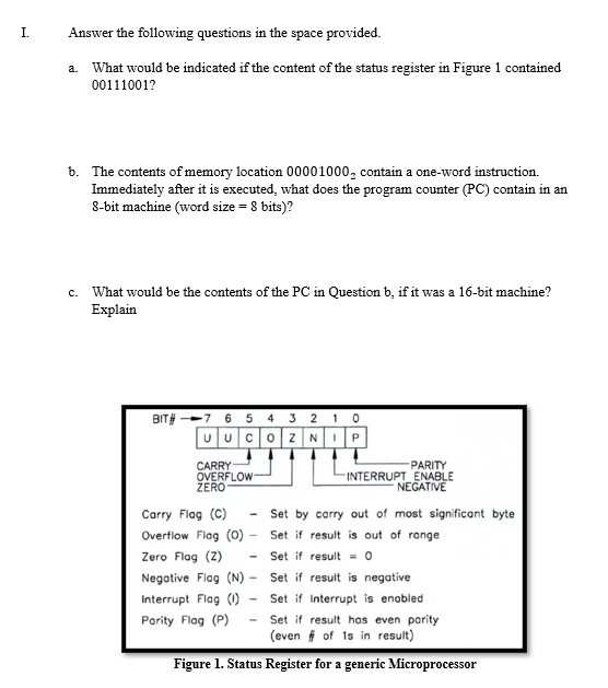 Solved Answer the following questions in the space provided. | Chegg.com