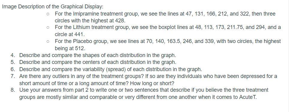 Solved Summarizing and Comparing Quantitative Distributions | Chegg.com