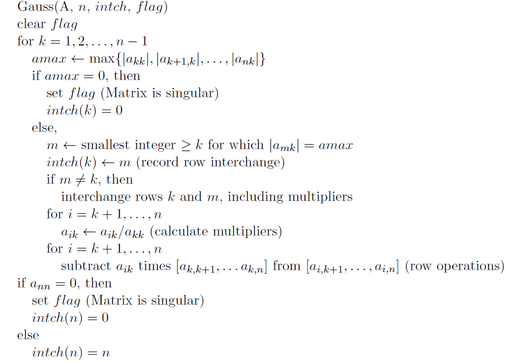 Solved Write A Matlab Function That Implements Gaussian 