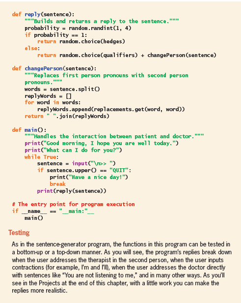 Solved Dictionaries 159 CASE STUDY: Nondirective | Chegg.com
