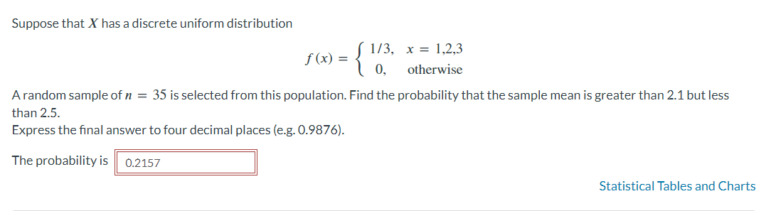 Solved Suppose that X has a discrete uniform distribution | Chegg.com