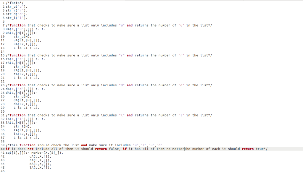 I Am Trying To Create A Predicate In Prolog Called Sq