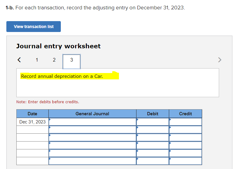 Solved Exercise 3-5 Preparing adjusting entries | Chegg.com