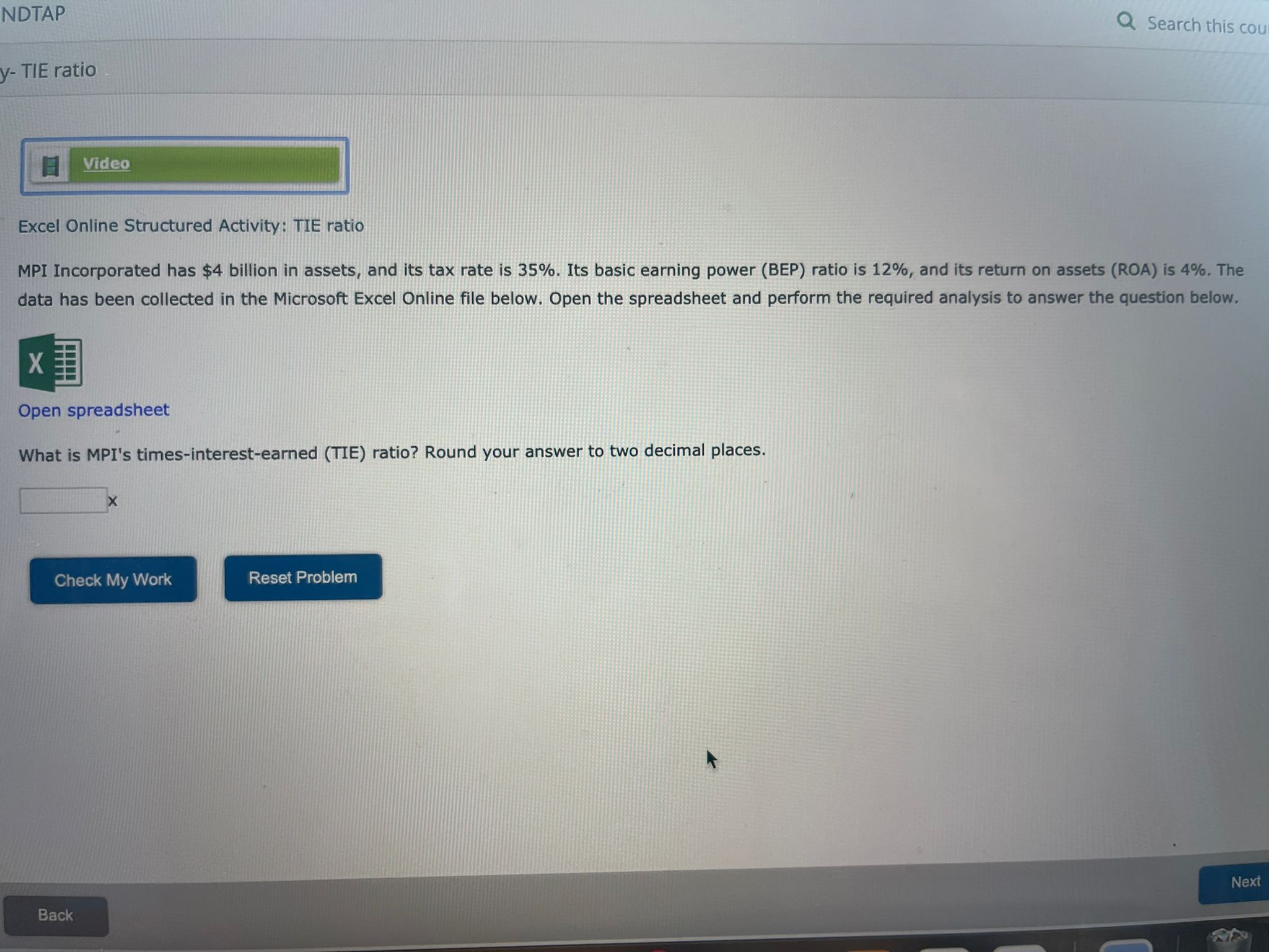 Solved MPI Incorporated has $4 billion in assets, and its | Chegg.com