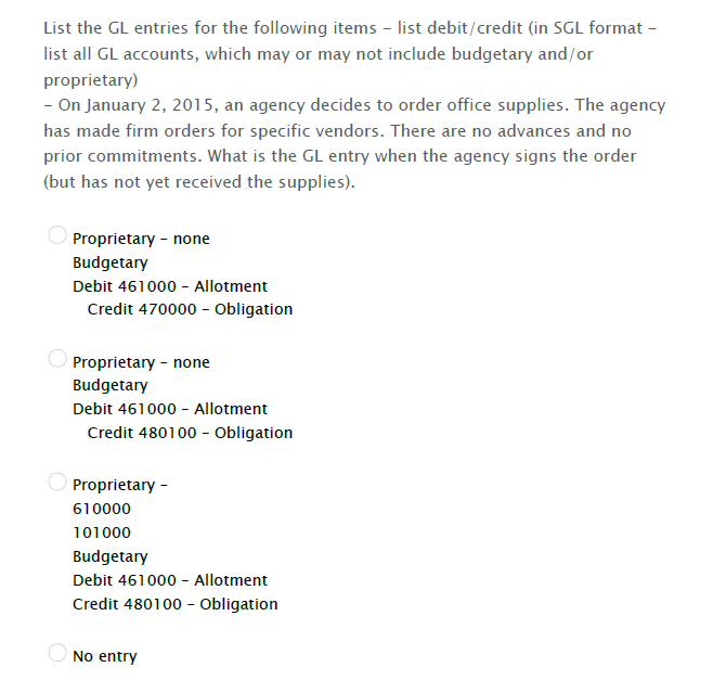 Solved List the GL entries for the following items - list | Chegg.com