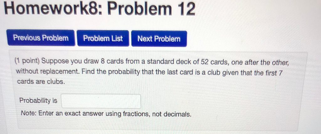Solved Homework8: Problem 12 Previous Problem Problem List | Chegg.com
