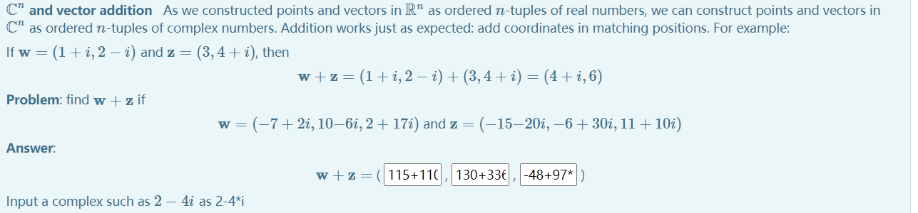 Solved C” and vector addition As we constructed points and | Chegg.com