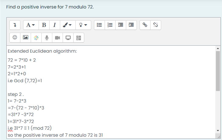 Solved @Discrete math .please check if my answer is right | Chegg.com