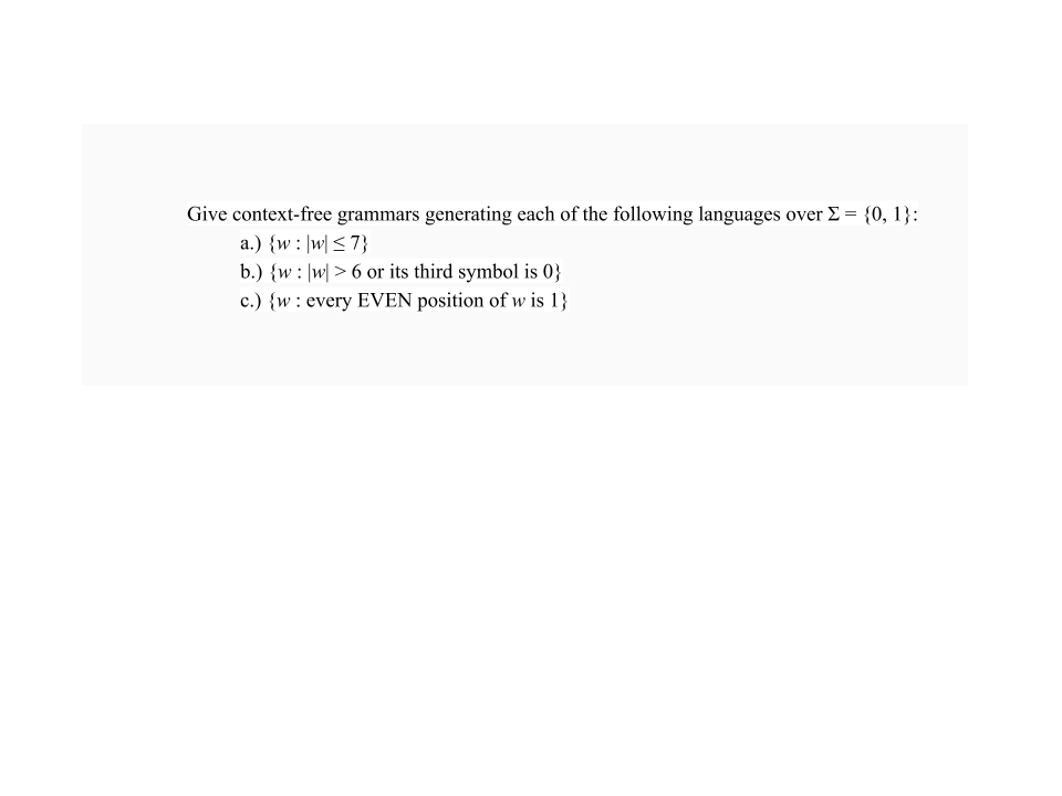 Solved Automata Theory Please, show the thought process of | Chegg.com