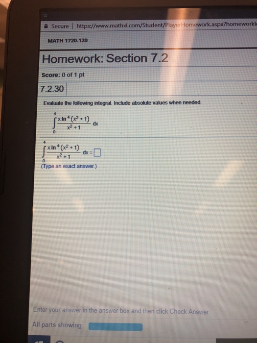 Solved Secure l https://www.mathxl.com/Student/Playe | Chegg.com