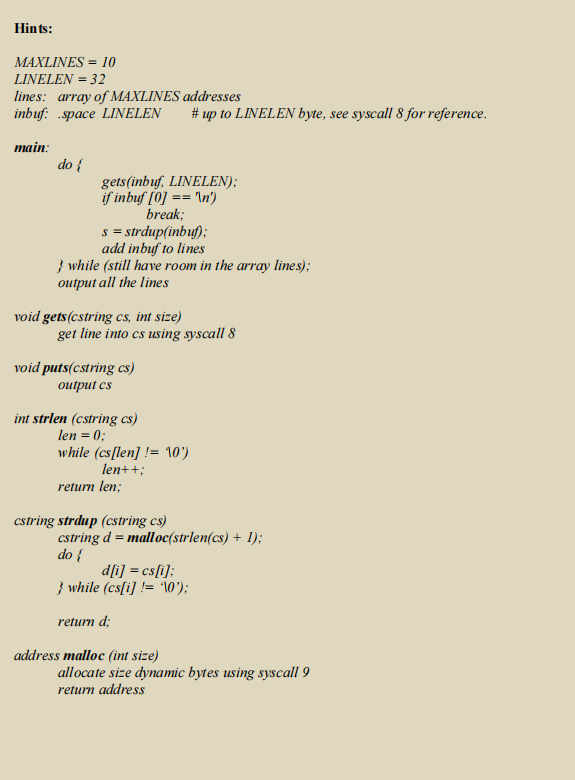 Solved Description: Write a program that implements an array | Chegg.com