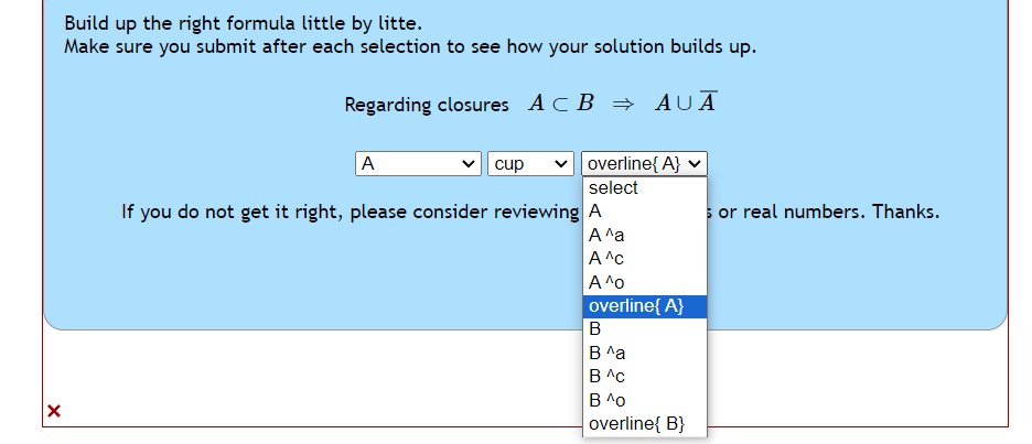 Solved Build up the right formula little by litte. Make sure | Chegg.com