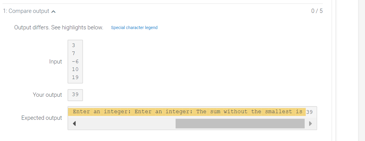 Solved 6.6 LAB: Sum without smallest list function Write a | Chegg.com