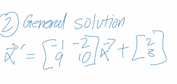 Solved Use Eigenvalues and Eigenvectors to find General | Chegg.com