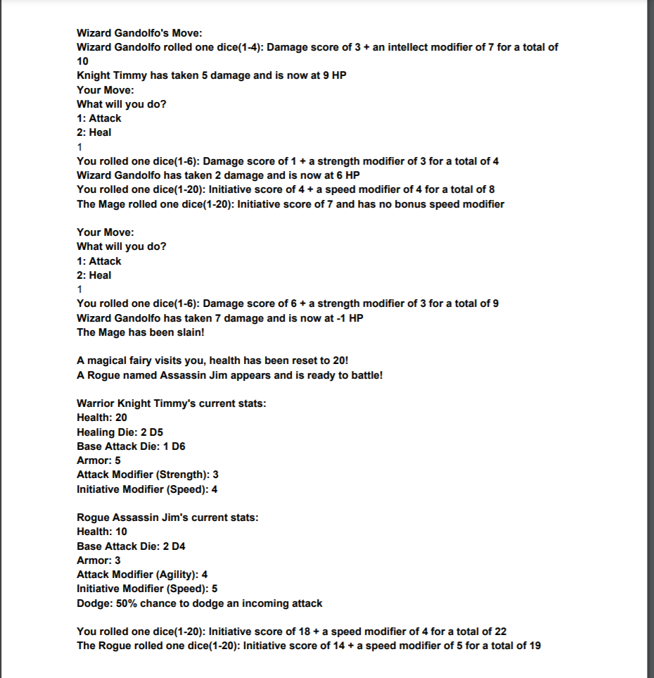Solved Week 13 Inheritance Assignment 3 - Dungeons & Dragons | Chegg.com