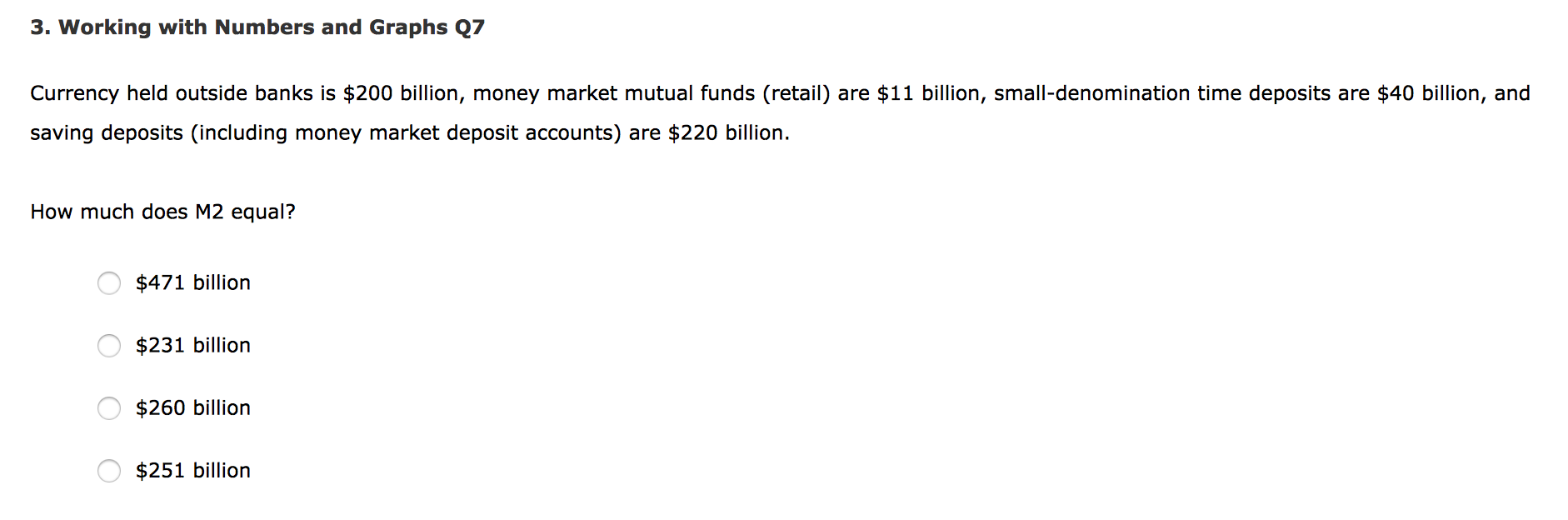 Solved 2. Working with Numbers and Graphs 26 Suppose | Chegg.com