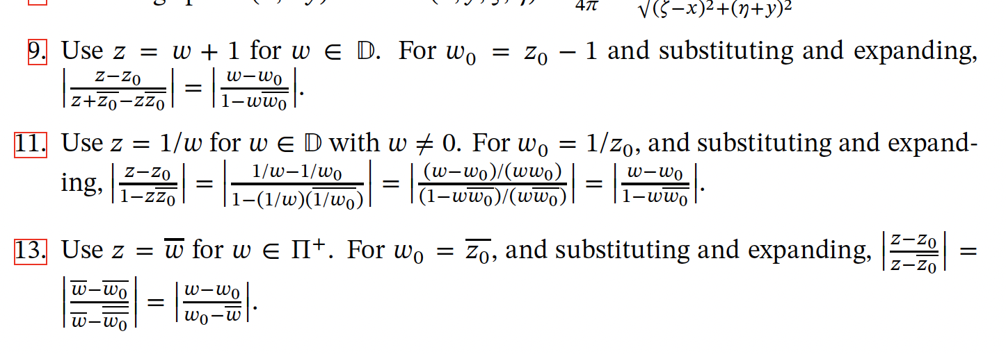 Solved COMPLEX ANALYSIS Green's functions/conformal map | Chegg.com