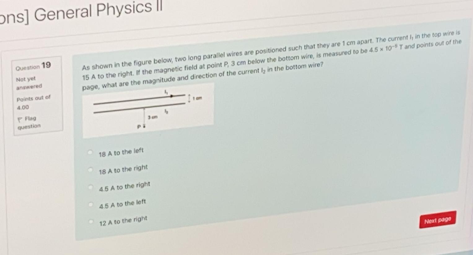 Solved As shown in the figure below, two long parallel wires | Chegg.com