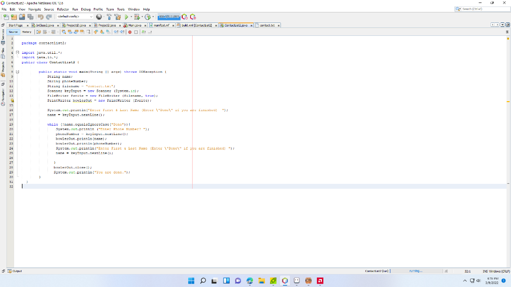 Using the code provided, modify it such that that if | Chegg.com