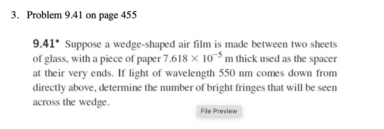 Solved 3. ﻿Problem 9.41 ﻿on page 455 9.41* ﻿Suppose a | Chegg.com