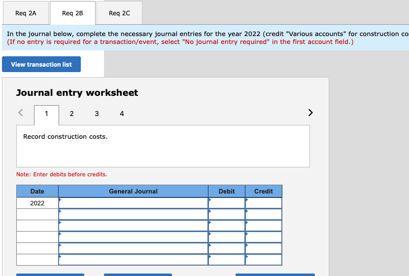 Solved Req 2A Req 2B Reg 2C In the journal below, complete | Chegg.com