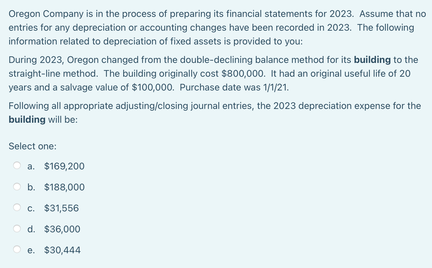 Solved An error in recording which item is a | Chegg.com