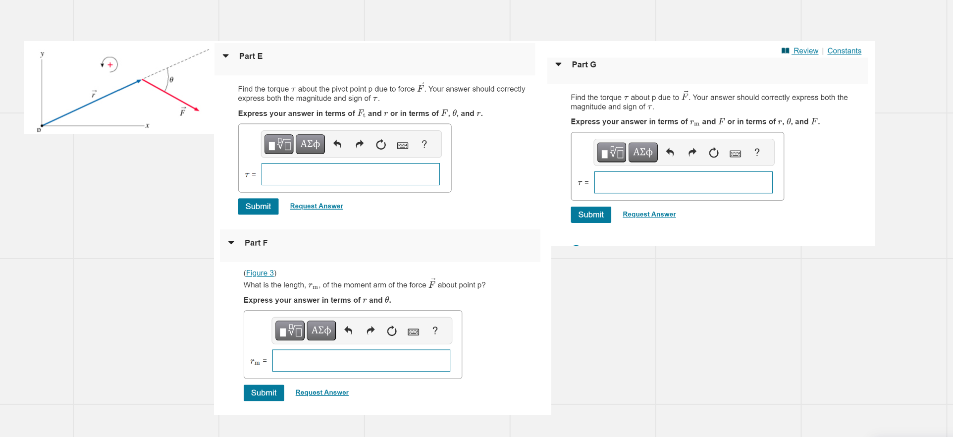 Solved (Figure 2) Decompose the force vector F into radial | Chegg.com