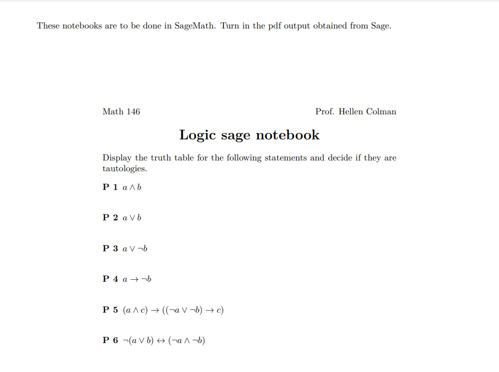 Solved These notebooks are to be done in SageMath. Turn in | Chegg.com Solved These notebooks are to be done in SageMath. Turn in | Chegg.com