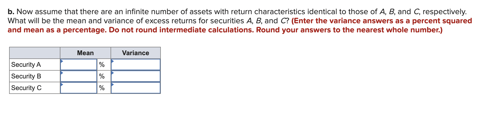 Solved Assume that security returns are generated by the | Chegg.com