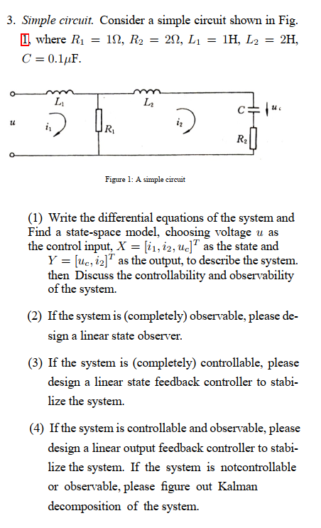 3. Simple circuit. Consider a simple circuit shown in | Chegg.com