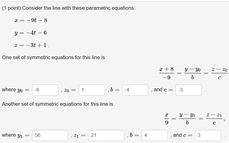 Solved (1 point) Use the geometric definition of the cross | Chegg.com