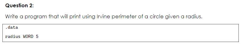 Solved This question is for MASM assembly using | Chegg.com Solved This question is for MASM assembly using | Chegg.com