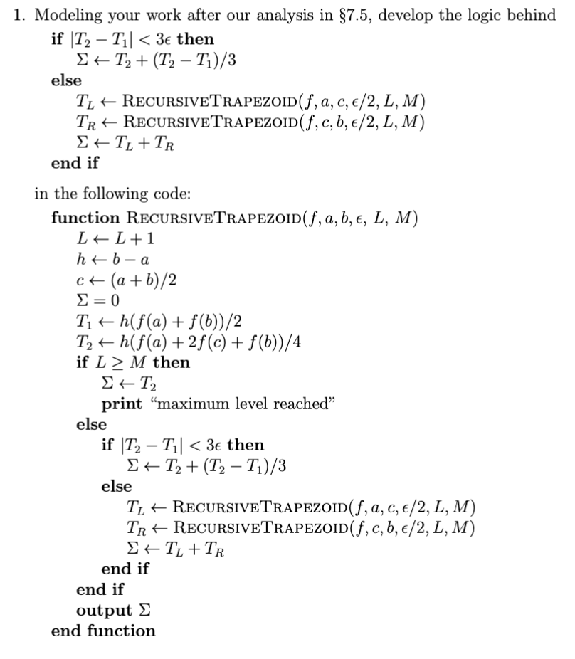 Solved Modeling your work after our analysis in §7.5, | Chegg.com