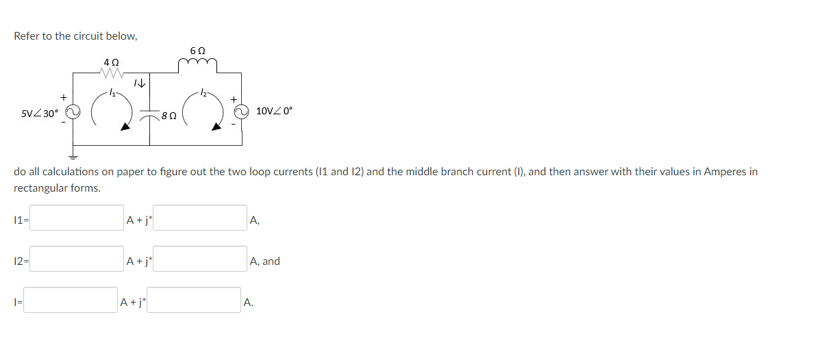 Solved Refer to the circuit below, do all calculations on | Chegg.com