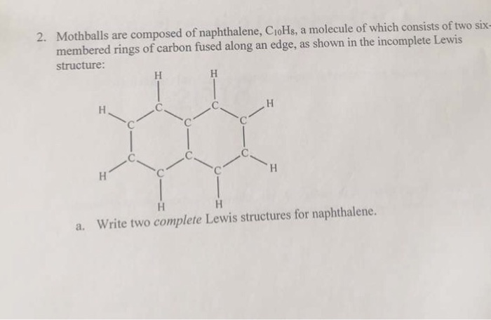 Naphthalene Lewis Dot Structure
