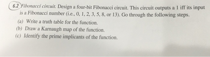 Solved Design a four-bit Fibonacci circuit. This circuit | Chegg.com