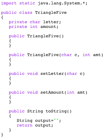 Solved Lab Description: Used nested loops to print out a | Chegg.com