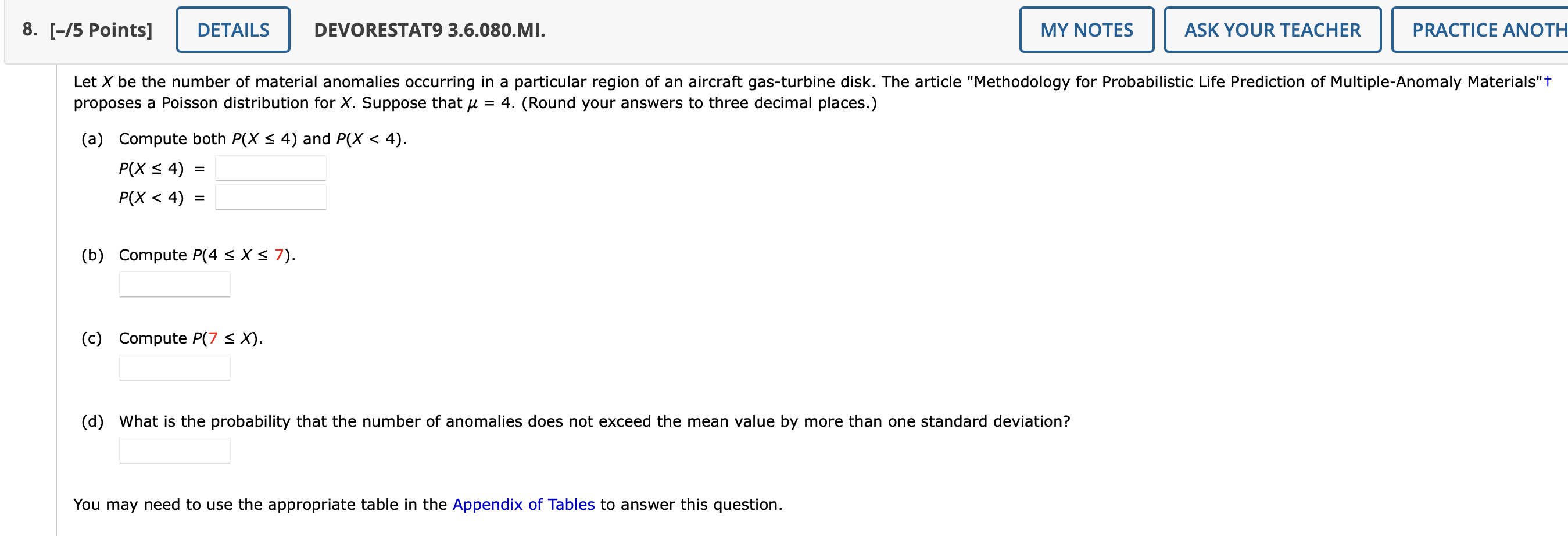 Solved proposes a Poisson distribution for X. Suppose that | Chegg.com