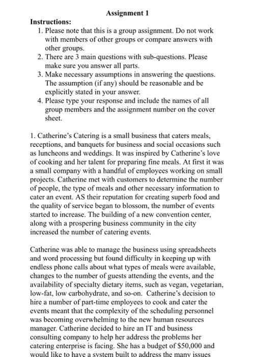 Solved Assignment 1 Instructions 1 Please Note That This