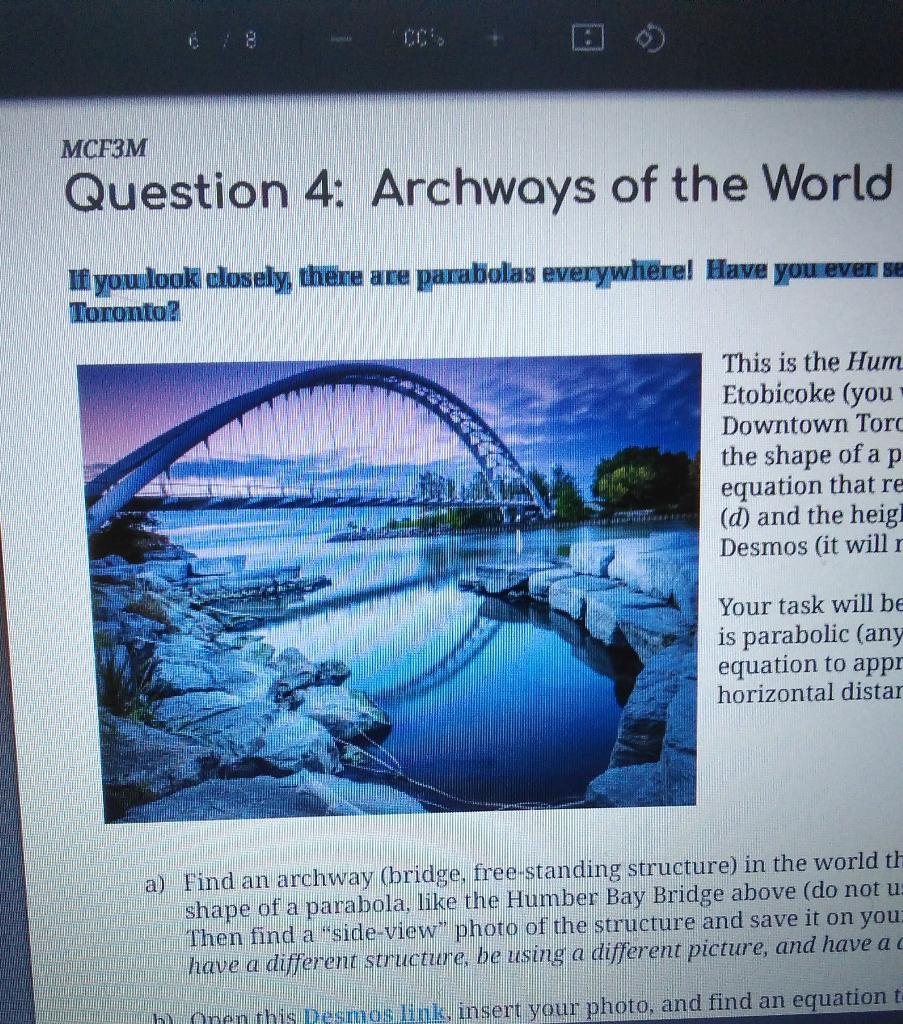 Parabolas In Bridges