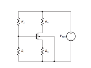 Solved R₂ R₁ R₁ R3 VDD + b. ELECTRONICS I. i. Identify the | Chegg.com