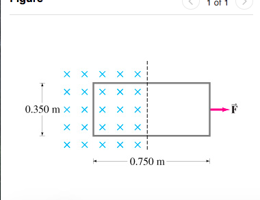 Solved Part of a single rectangular loop of wire with | Chegg.com